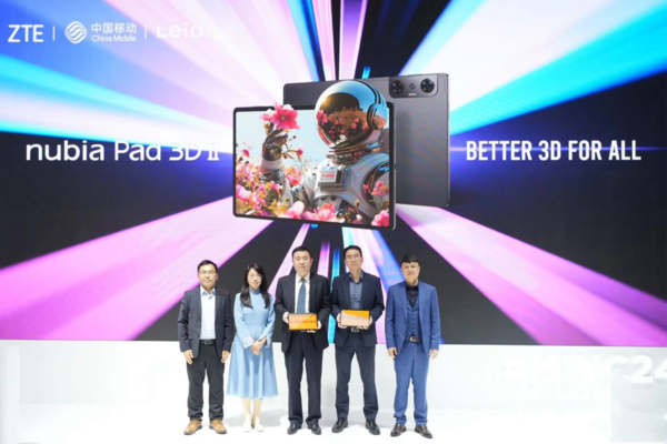 The world's first 5G+AI naked-eye 3D tablet nubia Pad 3D Ⅱ unveiled at MWC24 - Tinydeals